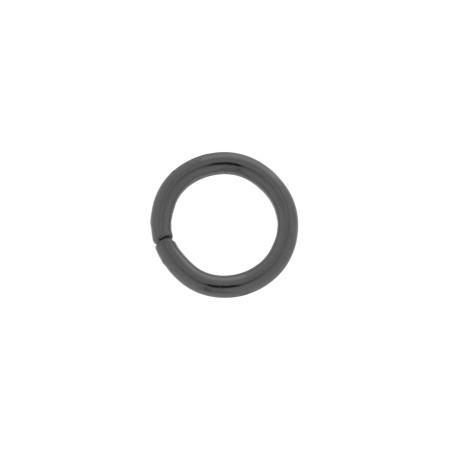 Argola de Montagem Redonda Grafite 10mm